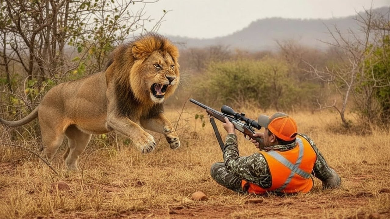 How South African Hunters Face Thousands of Lions in the Wild | Wild ...