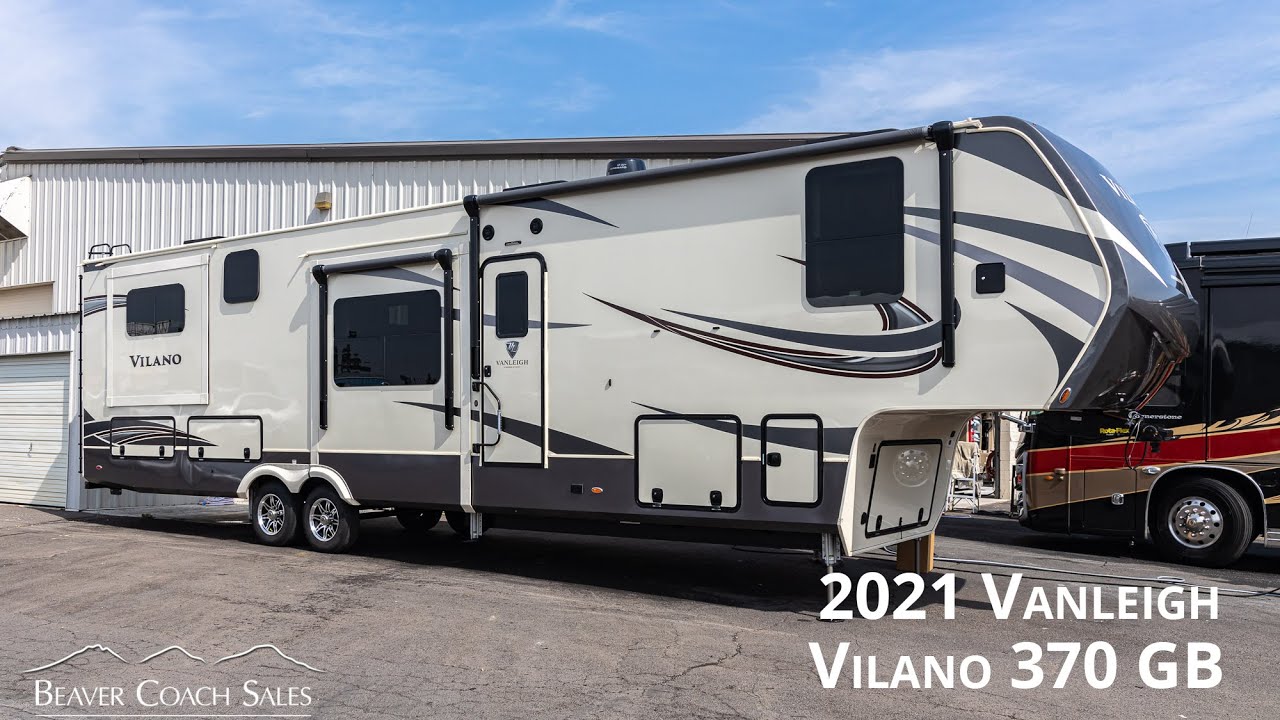 2021 Vanleigh Vilano 370 GB Luxury 5th Wheel - YouTube