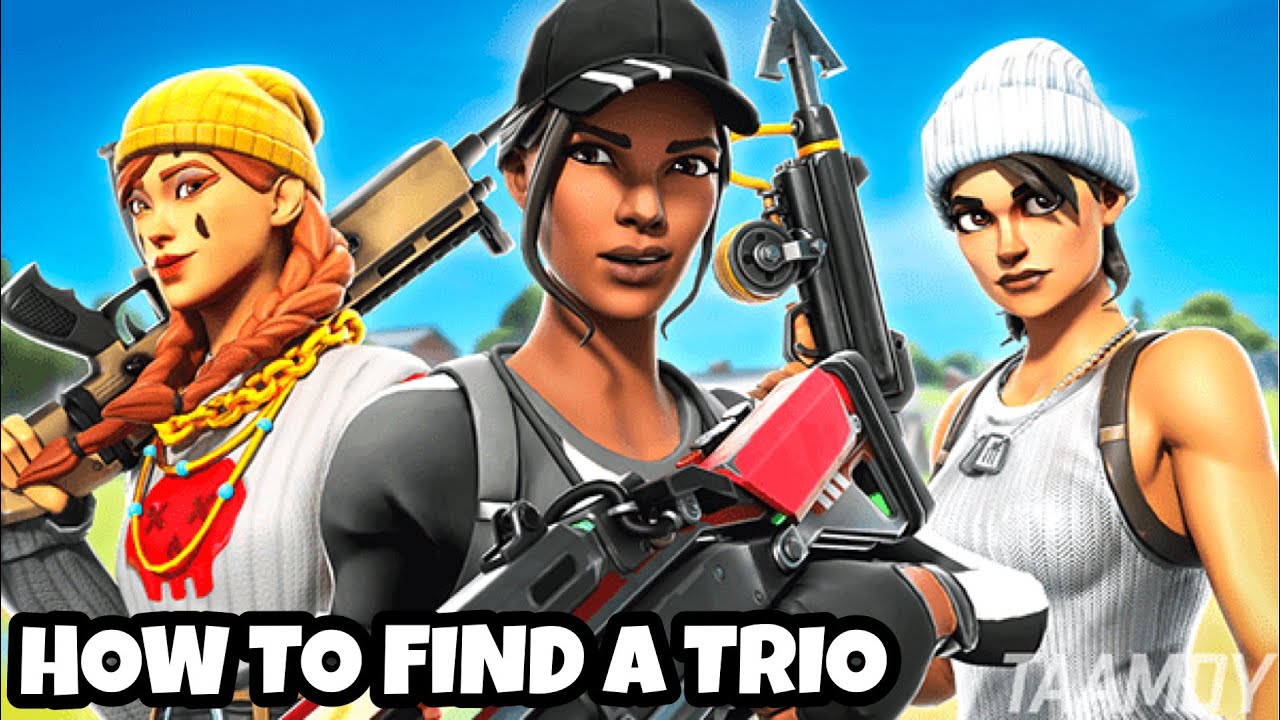How To Find A TRIO For TRIO FNCS And Cash Cups! - YouTube