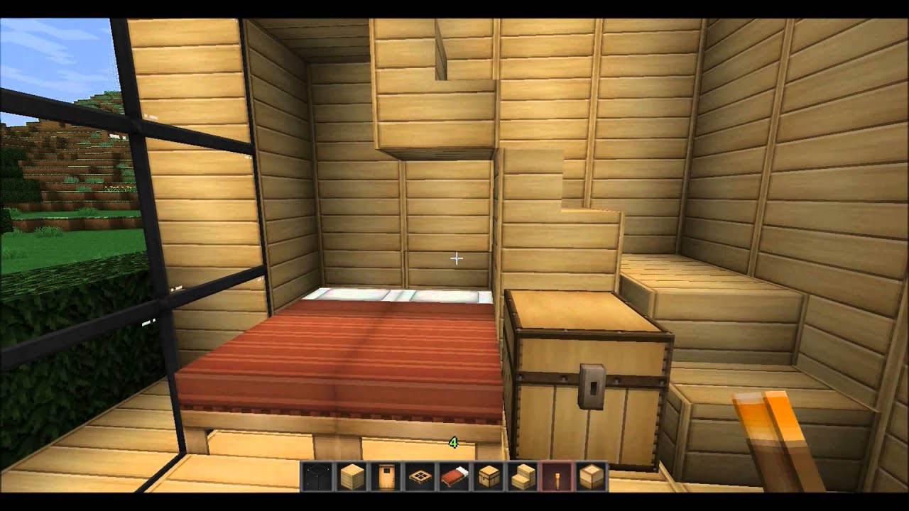 Minecraft Lets Build HD: Small House 6x6 Lot - YouTube