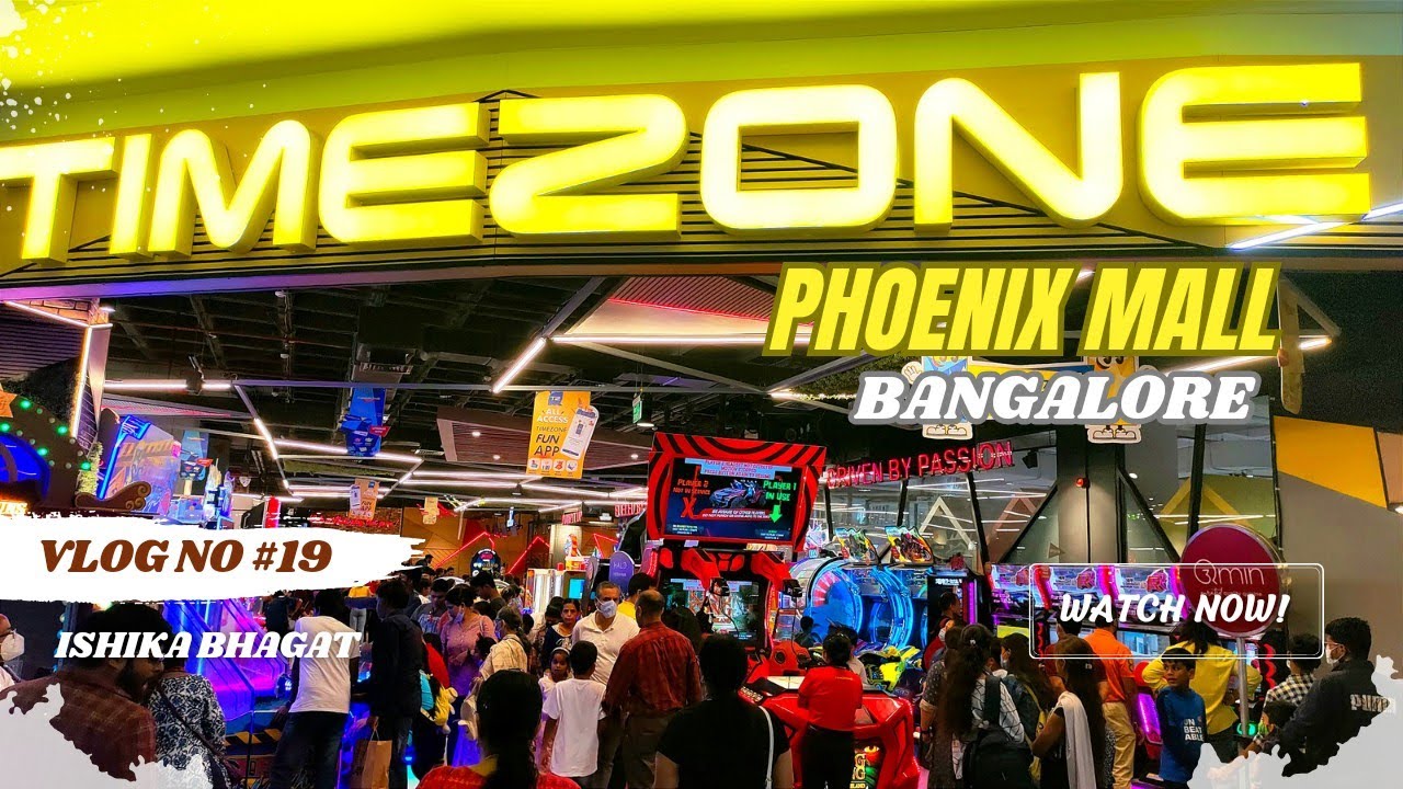 Exploring Bangalore's best mall😍: Timezone excitement at Karnataka's ...
