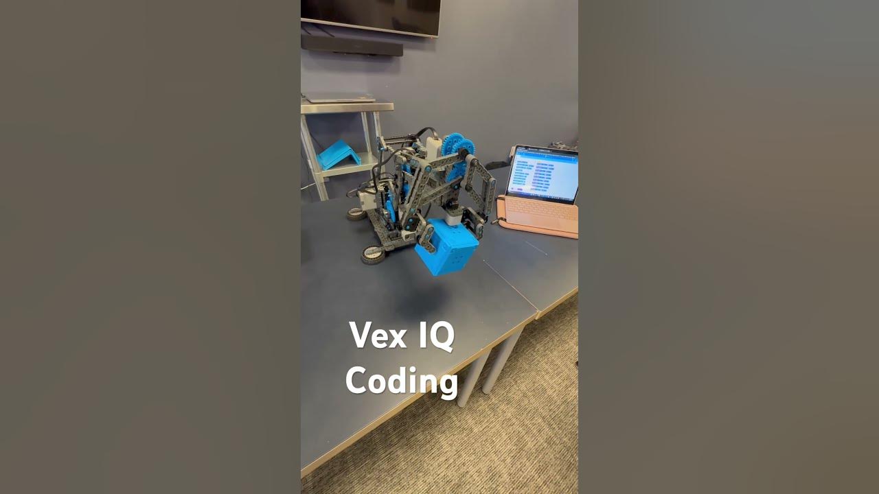 VEX IQ Armbot Robot - Coding to Pick Up and Drop a Block - YouTube