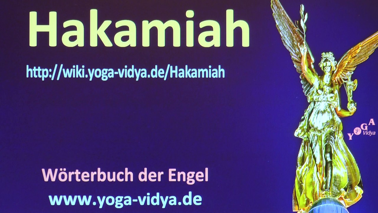 Hakamiah - Engel - YouTube