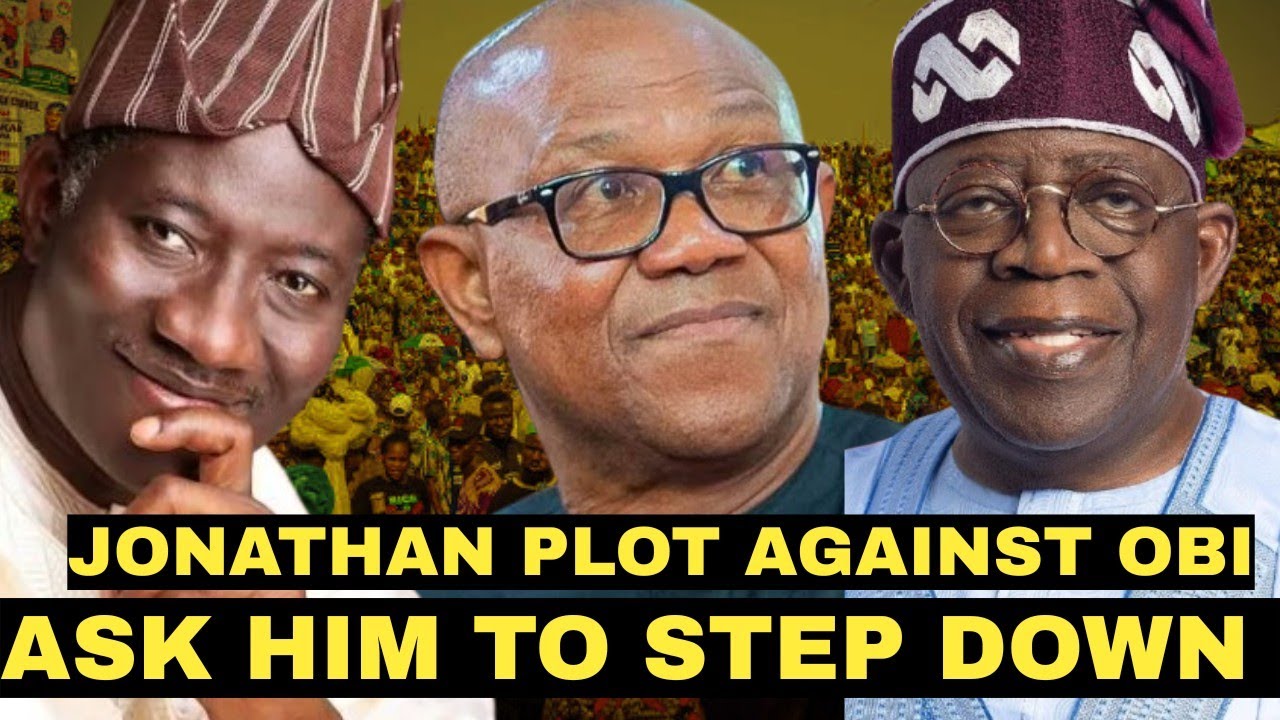 Jonathan Lobby Peter Obi To Step Down And Support Him In 2027 - YouTube