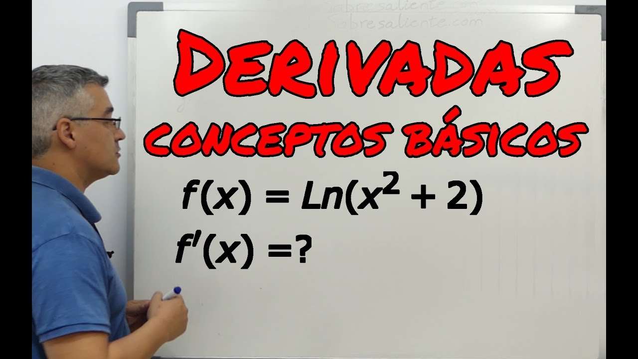 Derivadas, conceptos básicos y ejemplos. - YouTube
