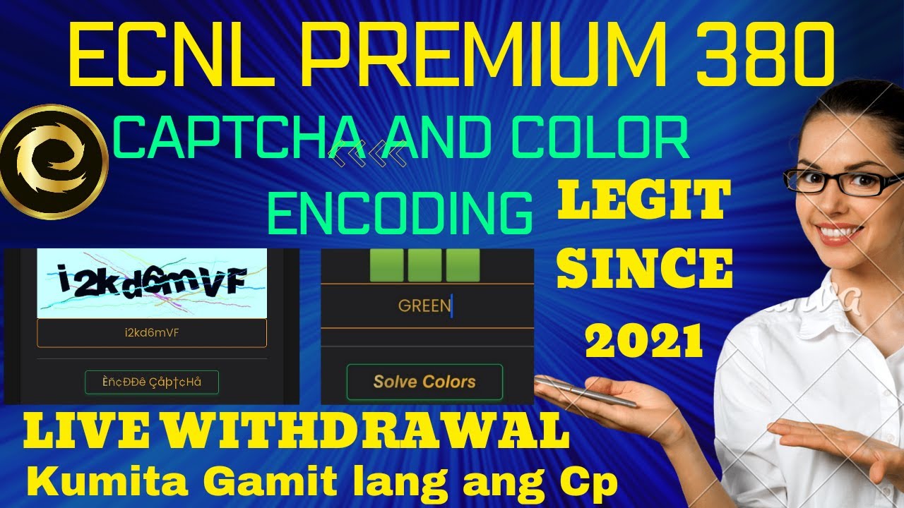 Kumita sa pag eencode ng COLOR and CAPTCHA gamit ang cp (ECNL Premium ...