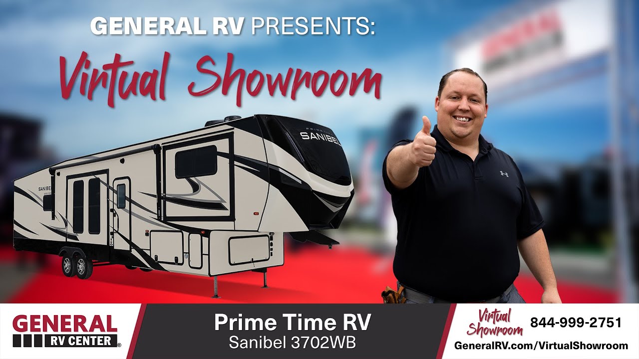 Virtual Showroom | Prime Time Sanibel 3702WB | General RV Center - YouTube