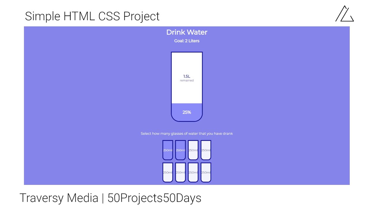 Simple Project For Beginner Developers Day 16 Html Css Js 50projects50days Youtube