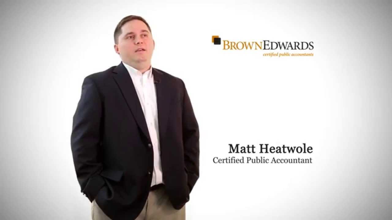 Matt Heatwole, Brown Edwards & Co - YouTube