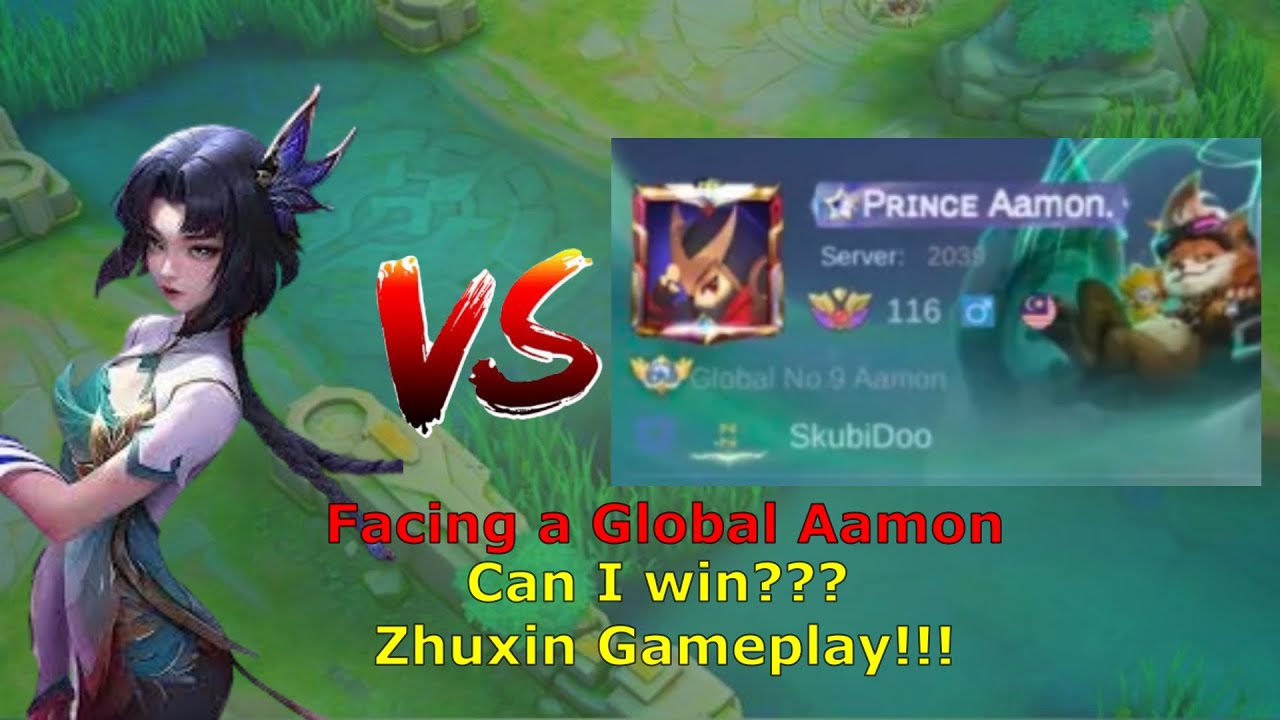 I face Global Aamon!!! Can I beat him with Zhuxin??? Mobile Legends ...