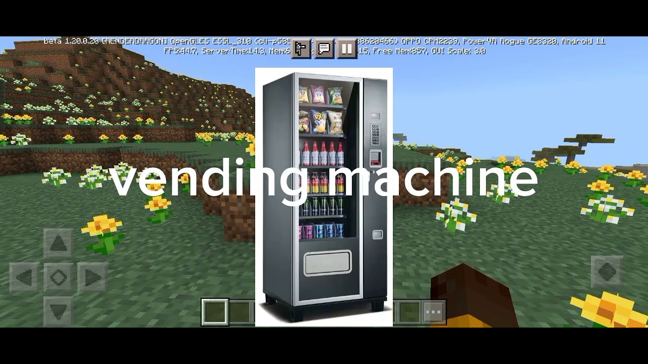 cara buat vending machine di Minecraft - YouTube