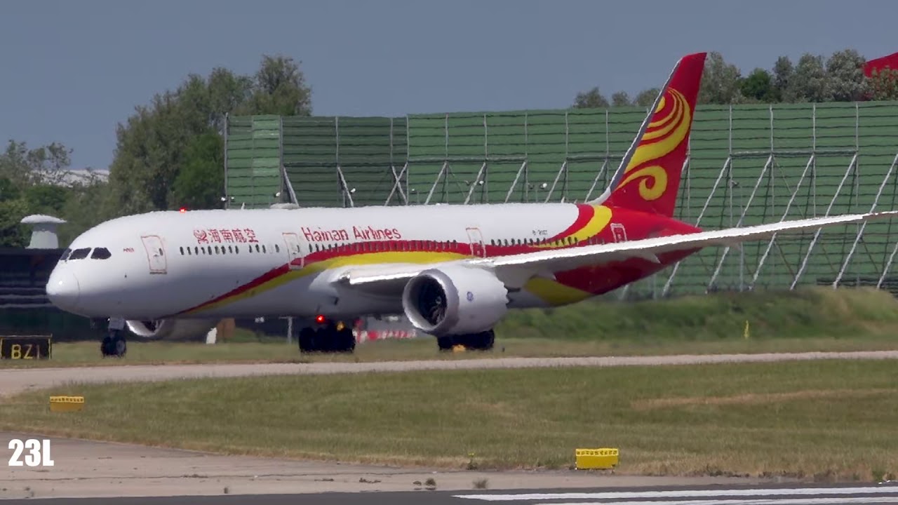 First Visit Hainan Airlines B-208T Boeing 787-9 Dreamliner HU702 ...