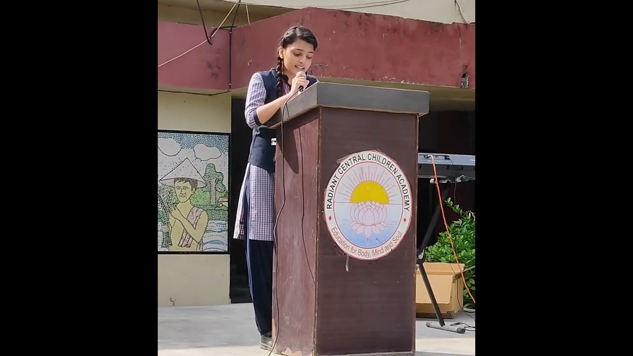 Best speech in morning assembly | School Morning Assembly Speech for ...