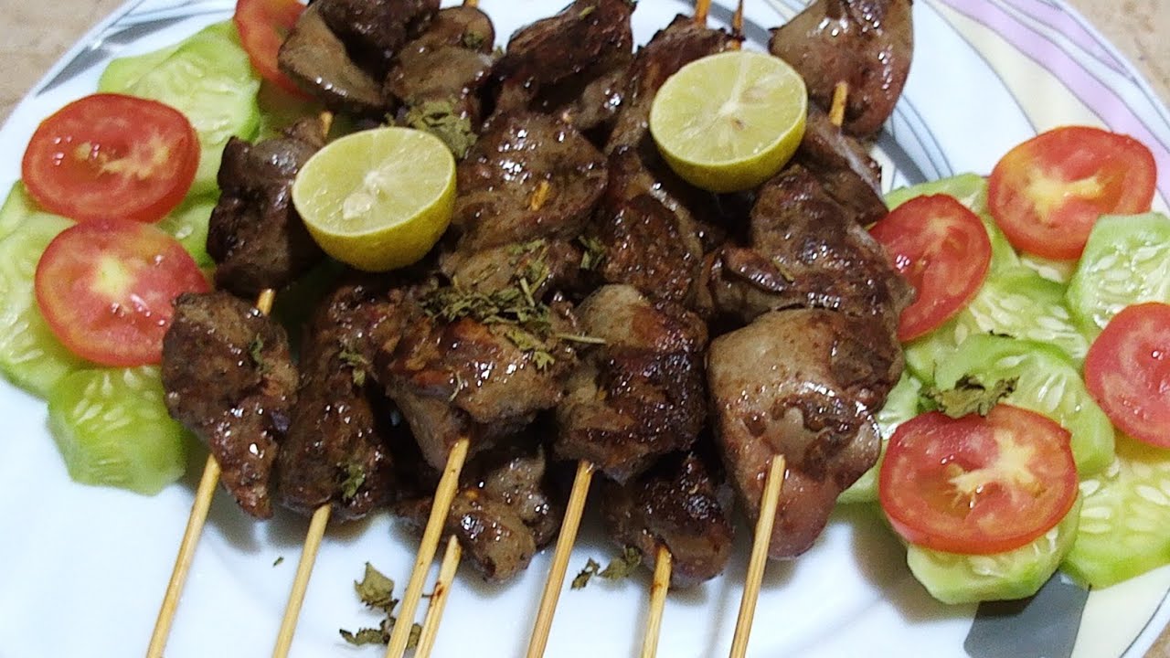 Kalaji seekh.. Kalaji Tikka.. - YouTube