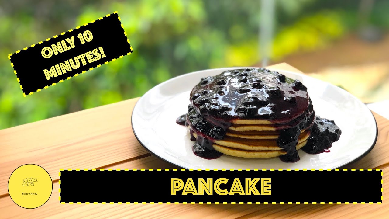 [ASMR COOKING] ONLY 5 INGREDIENTS! HOW TO MAKE THE PERFECT PANCAKE 🥞🥞🥞 ...