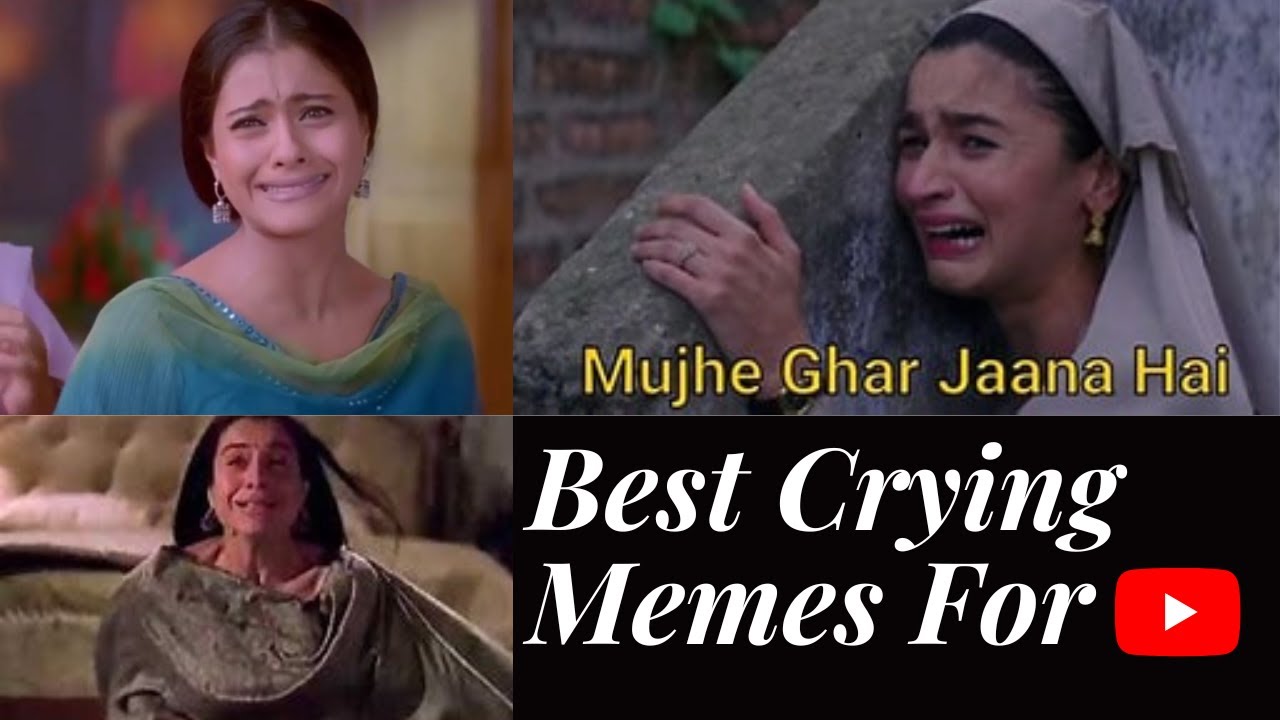 Popular Crying Meme Template L Bollywood Actress Kajol Alia Bhatt And Popular Crying Meme Template L Bollywood Actress Kajol Alia Bhatt And