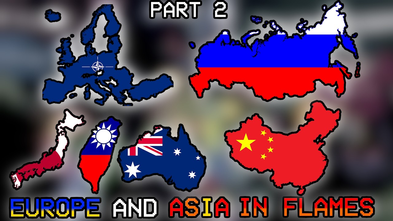Europe and Asia in flames | Part 2 | HOI4 The Fire Rises - YouTube