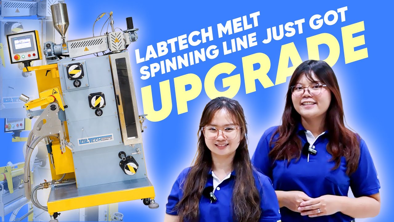 Level Up Your Fibers: See Our Melt Spinning Line with 3 Godets in ...