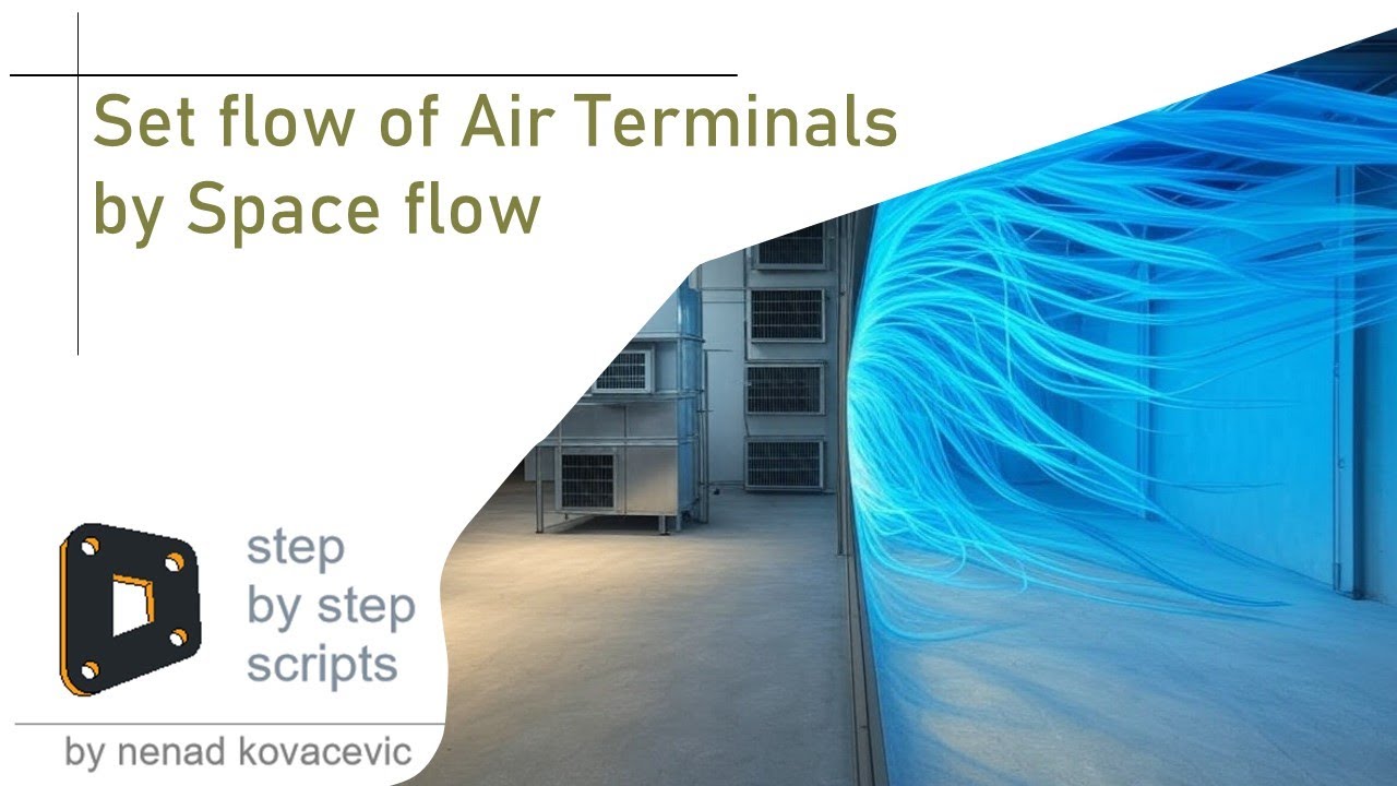 Set Air Terminals flow by Space flow - YouTube