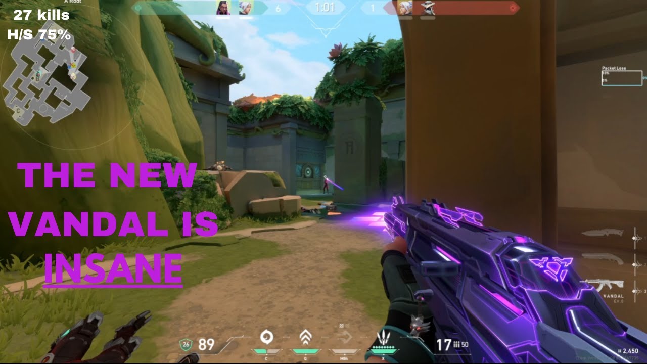 EX.O Vandal is crazy | 75% H/S | Insane gameplay | LegitlyIzOP #40 ...