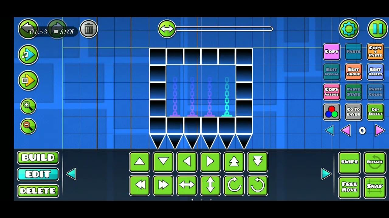 How to move blocks in GD 2.2 - YouTube
