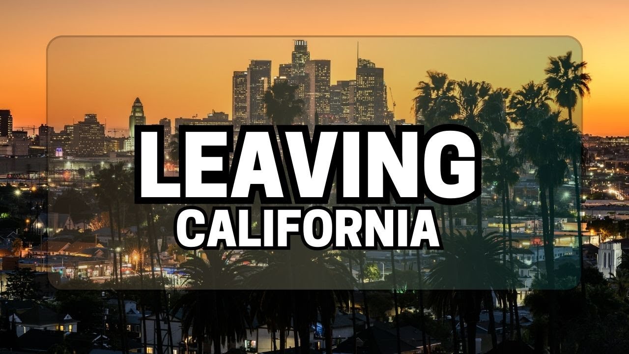 Why People Are Leaving California - YouTube