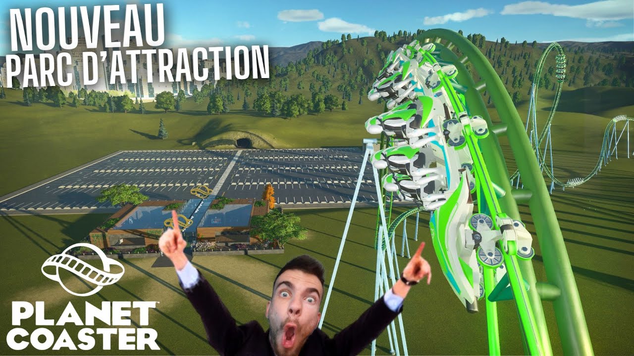 Planet Coaster : NOTRE NOUVEAU PARC D'ATTRACTION #01 - YouTube