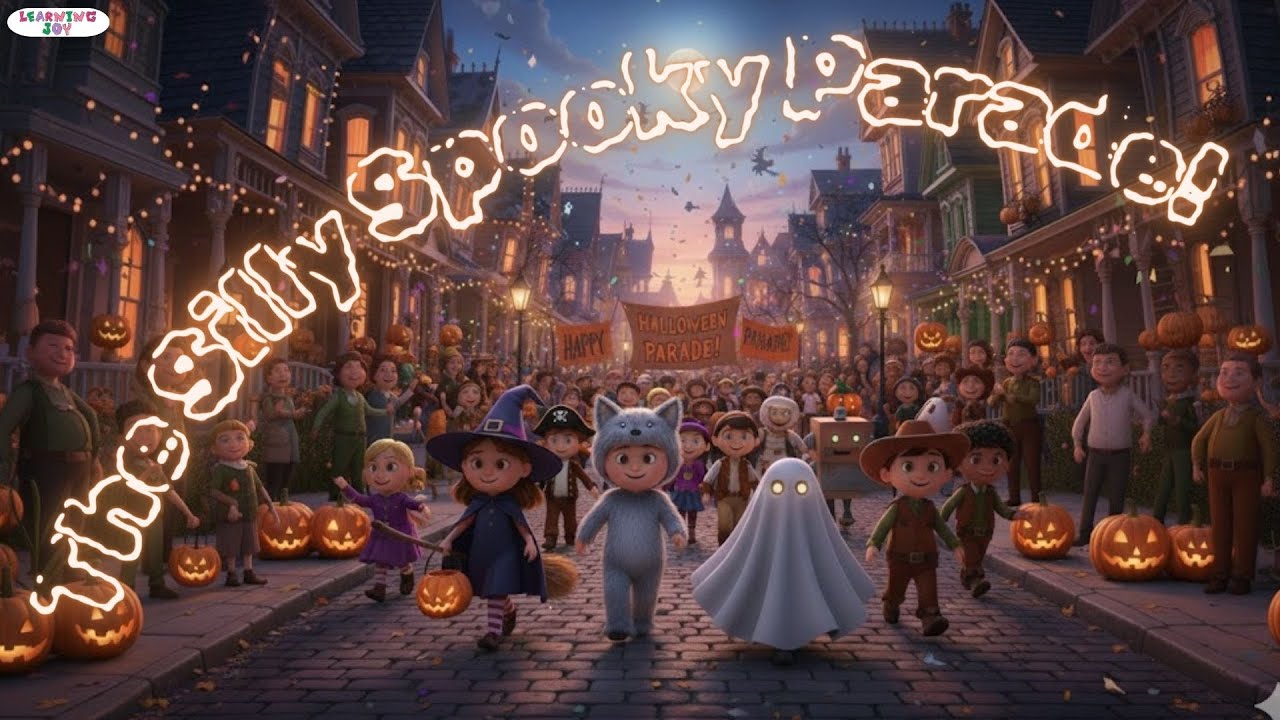 The Silly Spooky Parade! ~ Learning Joy Kids Songs - YouTube