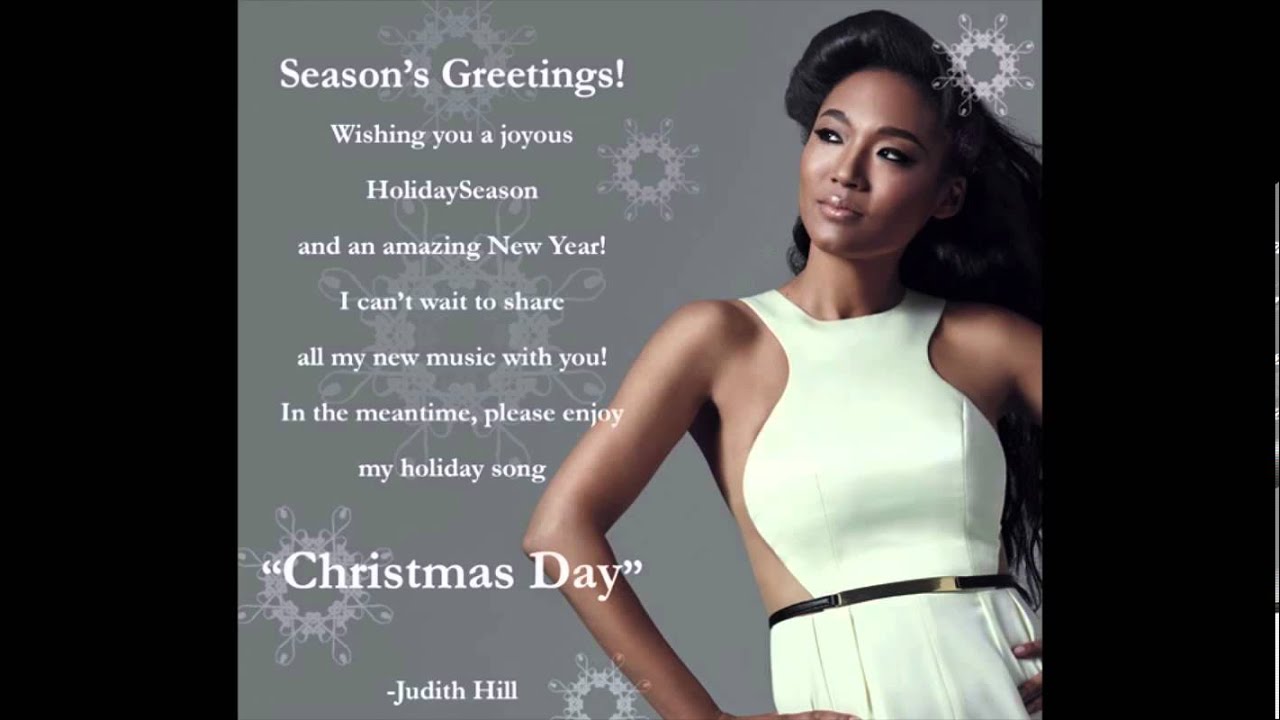 Judith Hill "Christmas Day" - YouTube