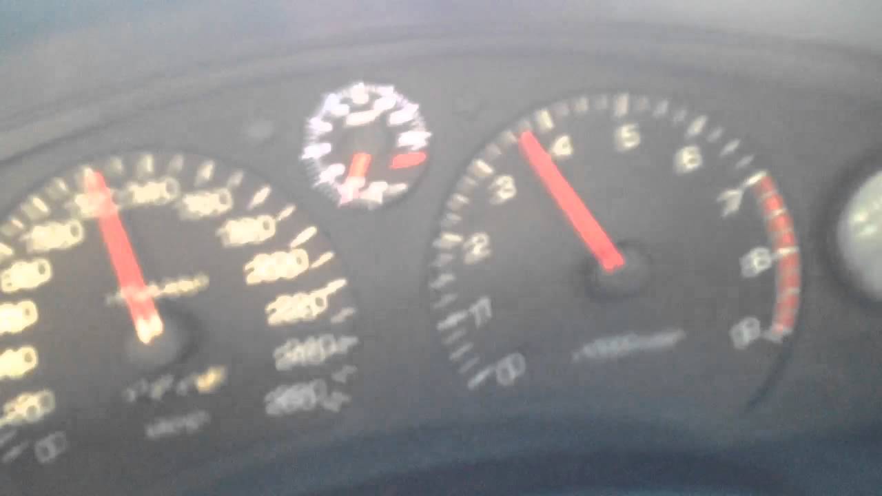 Toyota MR2 GT SW20 3S-GTE mostly stock problem with tachometer - YouTube