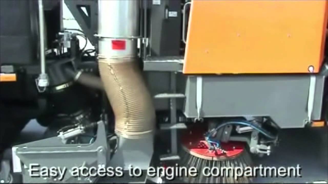 High Speed Runway Sweeper - A9500 - YouTube