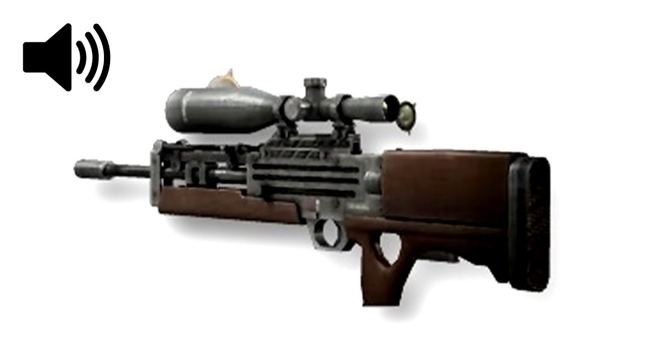 COD WA2000 Sniper Rifle Shot Sound Effect 🔫💥 - YouTube
