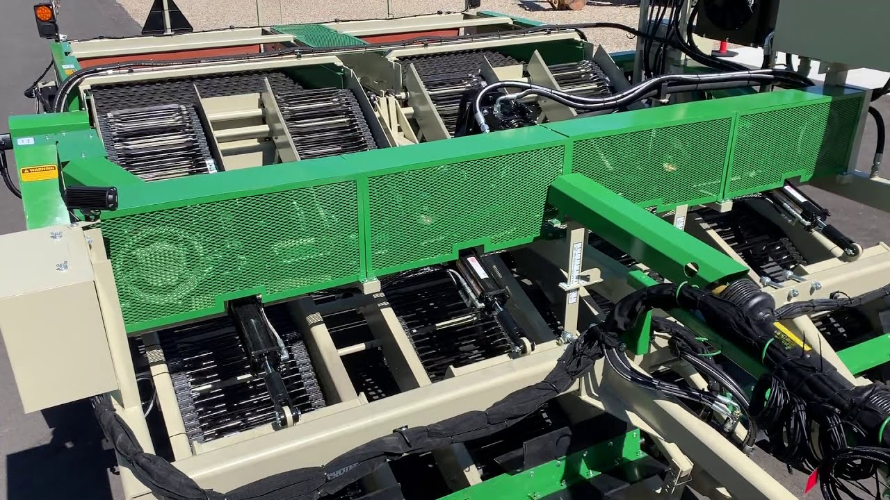 Top Air Garlic Digger 4400 XL - YouTube