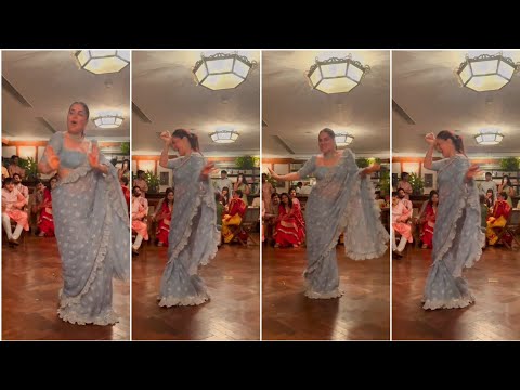 Shraddha Arora Dance performance in his friend wedding #shraddhaarya