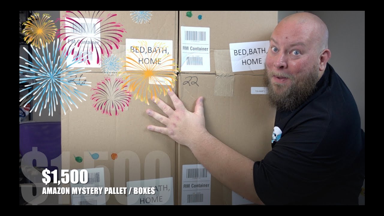 Crazy Mystery Boxes Valued at $1,500 Amazon Customer Returns Pallet ...