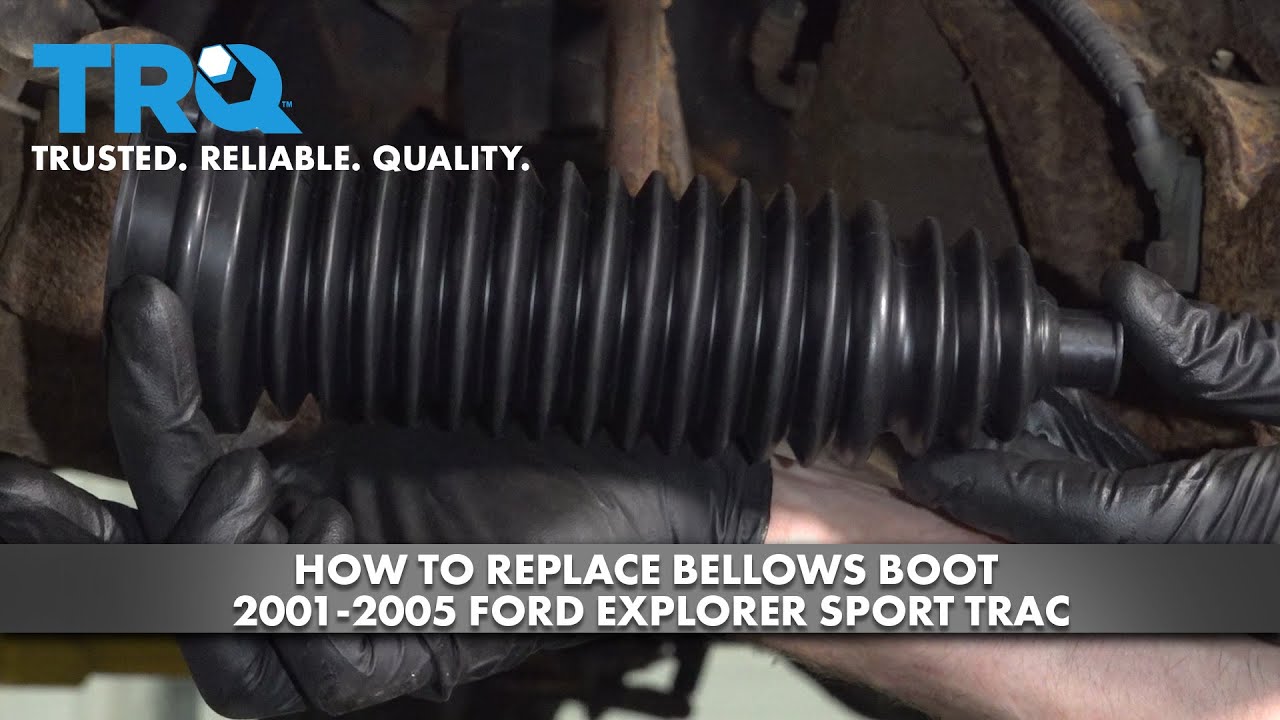 How to Replace Bellows Boot 2001-2005 Ford Explorer Sport Trac - YouTube