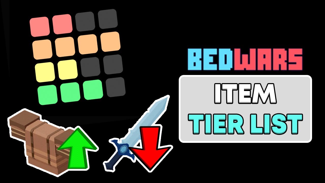 Bedwars item tier list + in depth explanation - YouTube