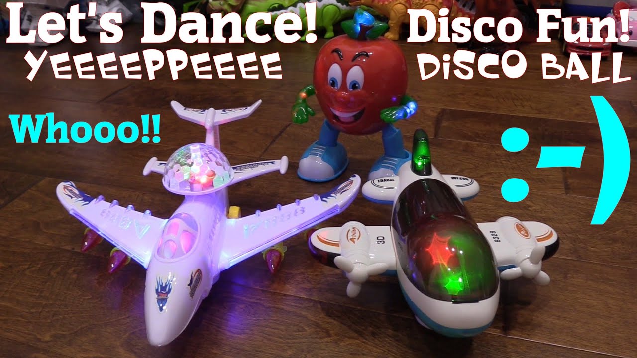 Cute Toys for Kids: Battery Operated Airplane Toys with Lights and ...