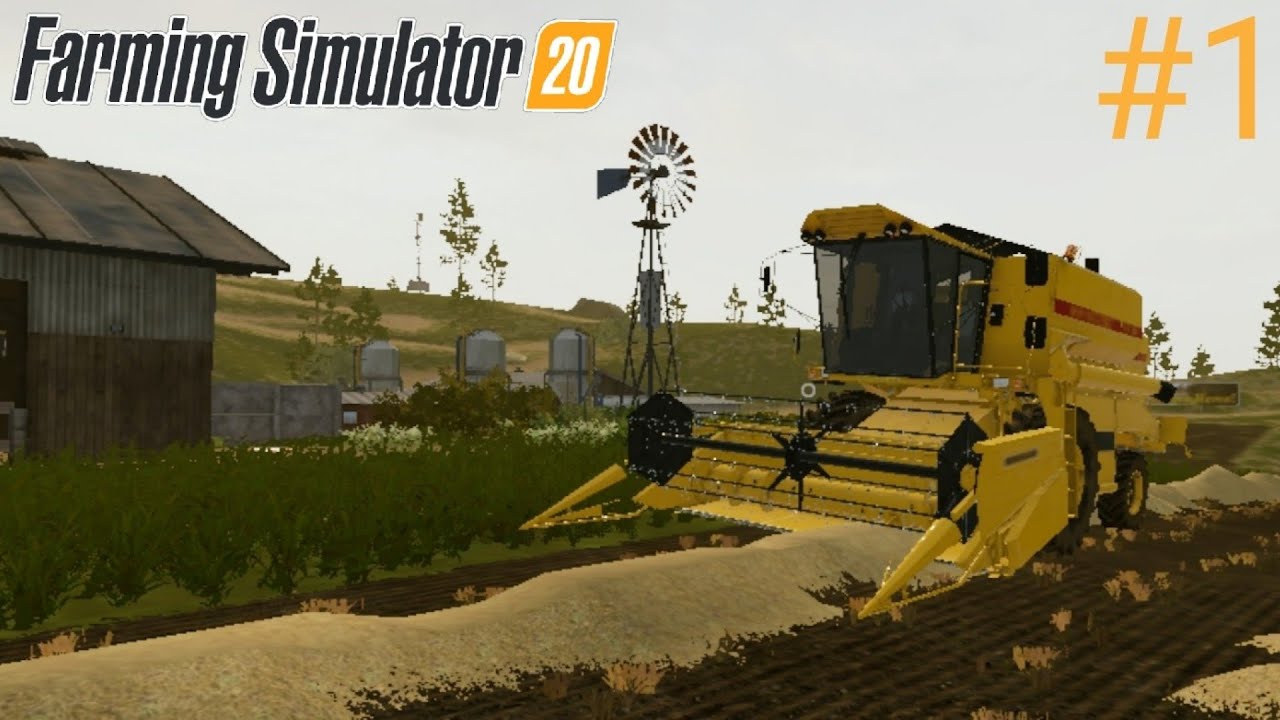 Prvo vršenje žita u FS20!!! - Farming Simulator 20 #1 - YouTube