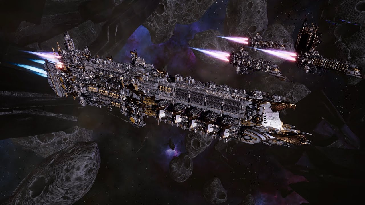 Imperial Navy vs Tau Protector Fleet - Skalgrim Mod - Massive Battle ...