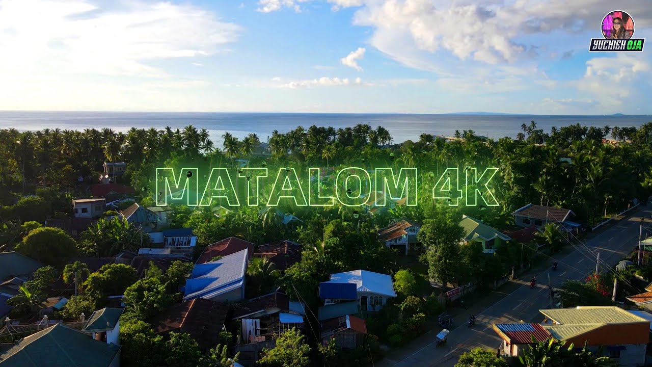 MATALOM LEYTE AERIAL VIEW 4K - YouTube