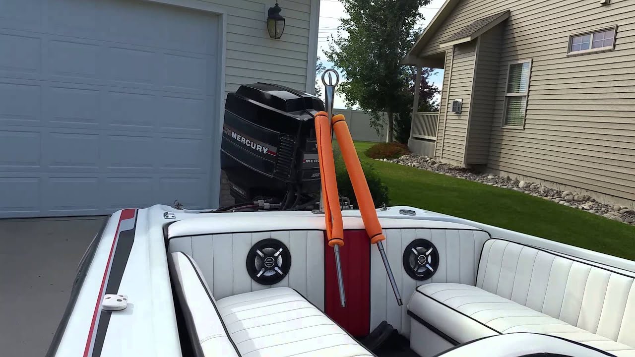 1987 Avenger bt Cee Bee with Mercury 150 black max - YouTube