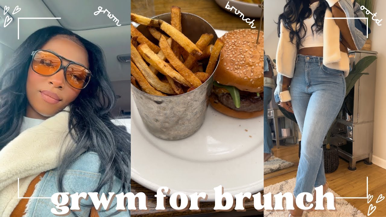 LET'S GO TO BRUNCH | HAIR + MAKEUP + OUTFIT + FRAGRANCE - YouTube