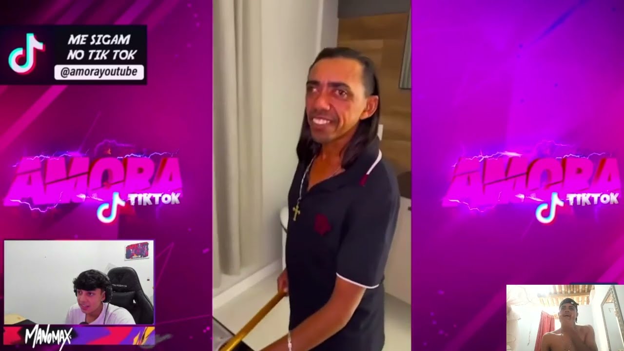 Manomax Reagindo Os Melhores Tik Tok De ComÉdia Tente NÃo Rir 179