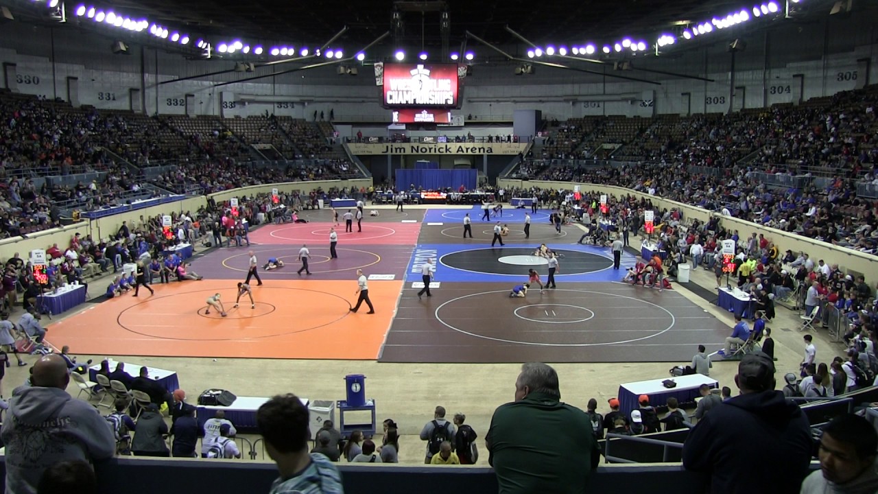 2017 OSSAA 3A 120LB Wrestling State Championship - Friday 00008 - YouTube