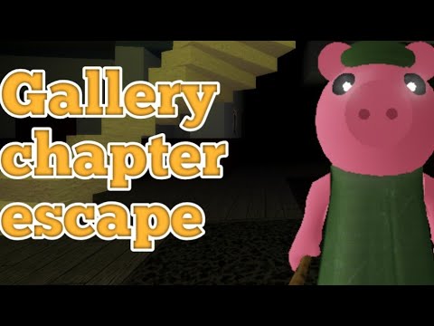 Gallery escape - piggy chapter 3 book 1 [Roblox]! - YouTube