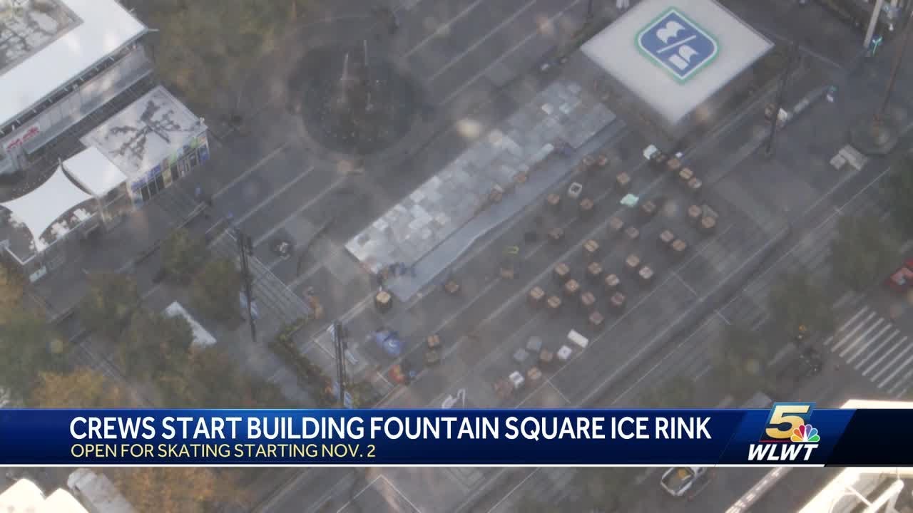Construction to begin on Fountain Square ice skating rink this week ...