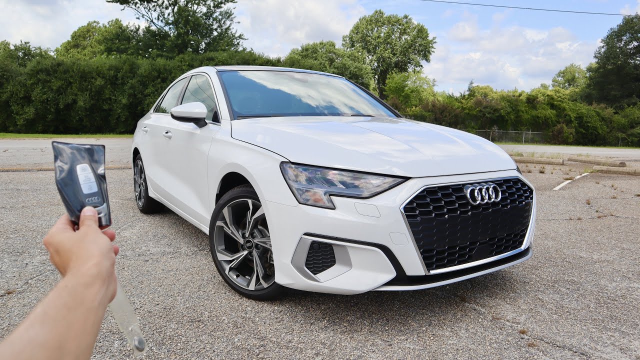 2022 Audi A3 40 TFSI FWD: Start Up, Walkaround, POV, Test Drive and ...