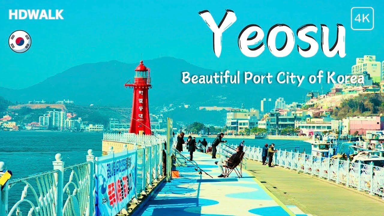 Yeosu: Korea’s Beautiful Port City I Yi Sun Shin Square I 아름다운 항구 도시 여수 ...