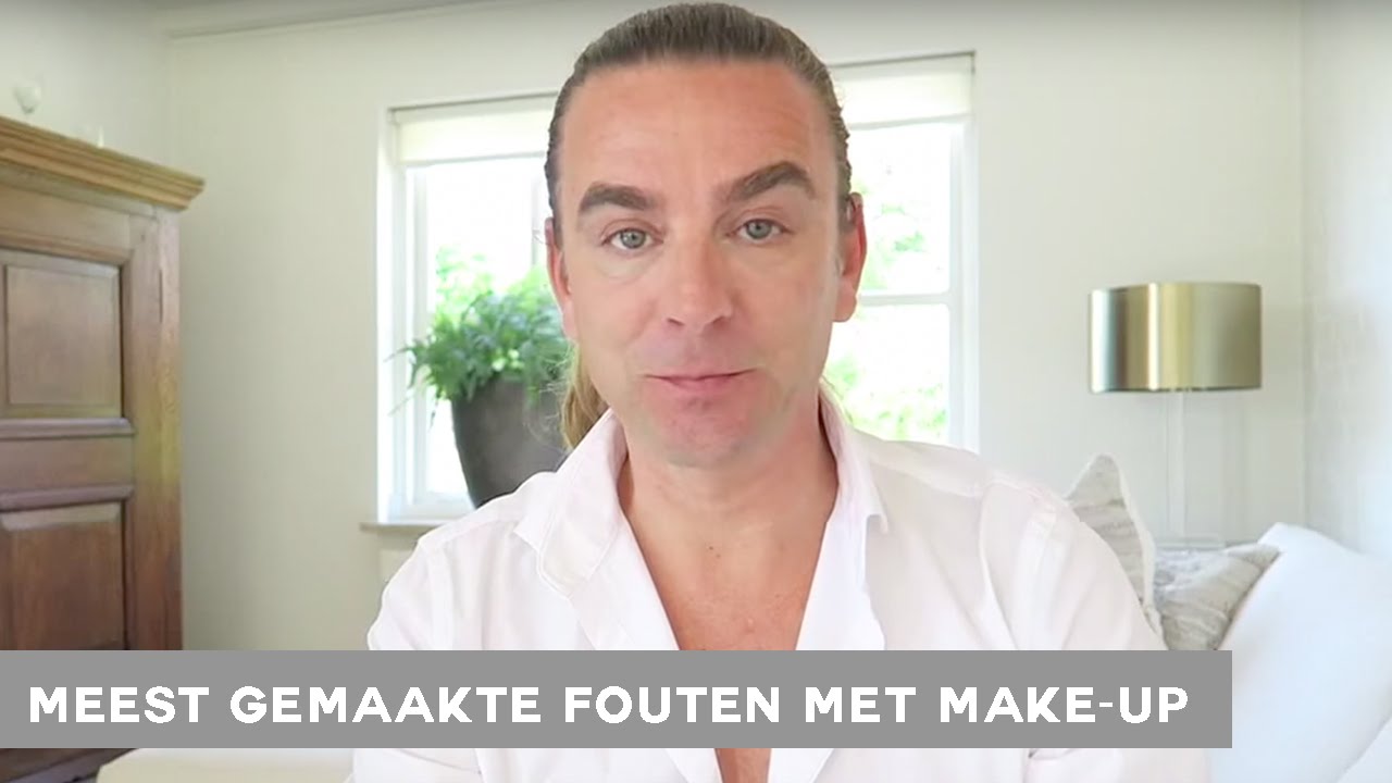 10 x Meest gemaakte make-up fouten - Beautytips Tom Sebastian - YouTube
